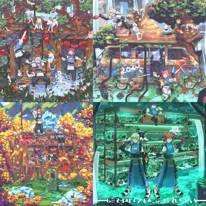 12 Best freelance anime illustrators for hire in June 2024