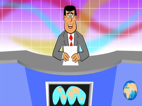 Create a custom news room style animation by Bertbrooks