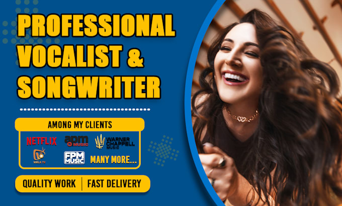 12 Best freelance singers & vocalists for hire in July 2024