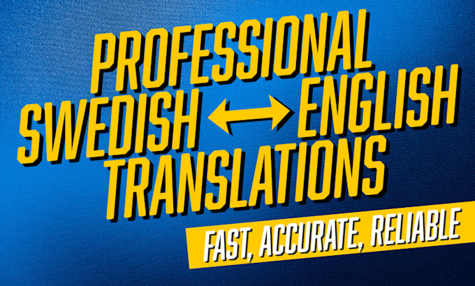 12 Best freelance swedish to english translators for hire in July 2024