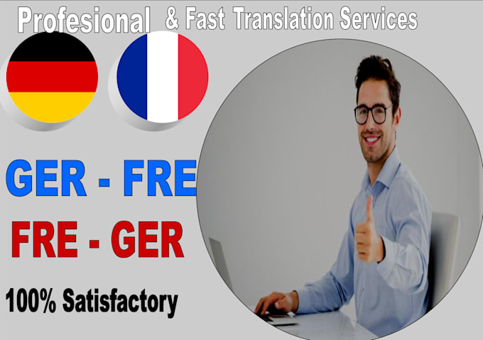 12 Best freelance german to french translators for hire in October 2024