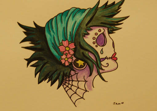 Draw you a 4x4 inch tattoo design by Samthebandit