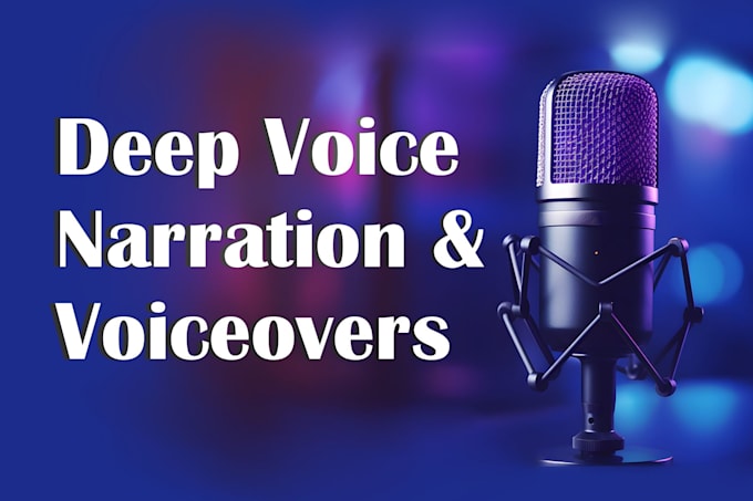 12 Best freelance deep voice over artists for hire in January 2025