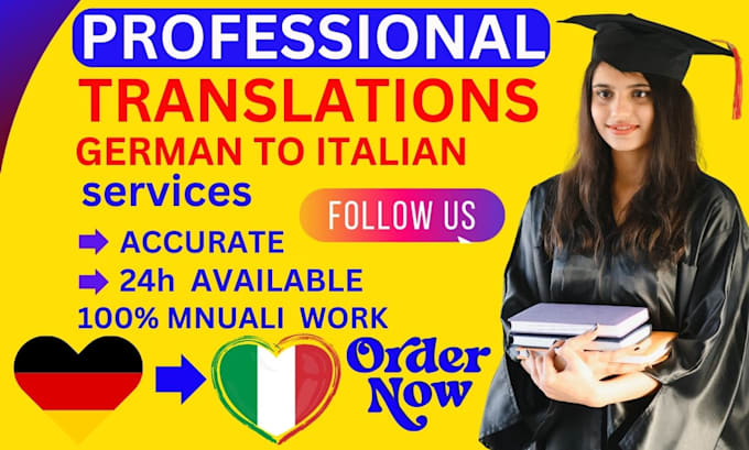 12 Best freelance german to italian translators for hire in July 2024