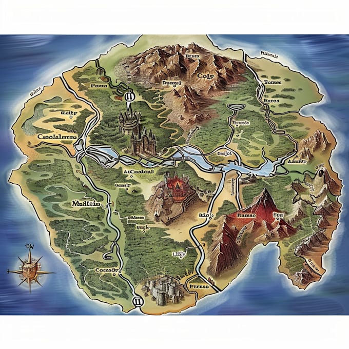 12 Best fantasy map designers for hire in May 2024