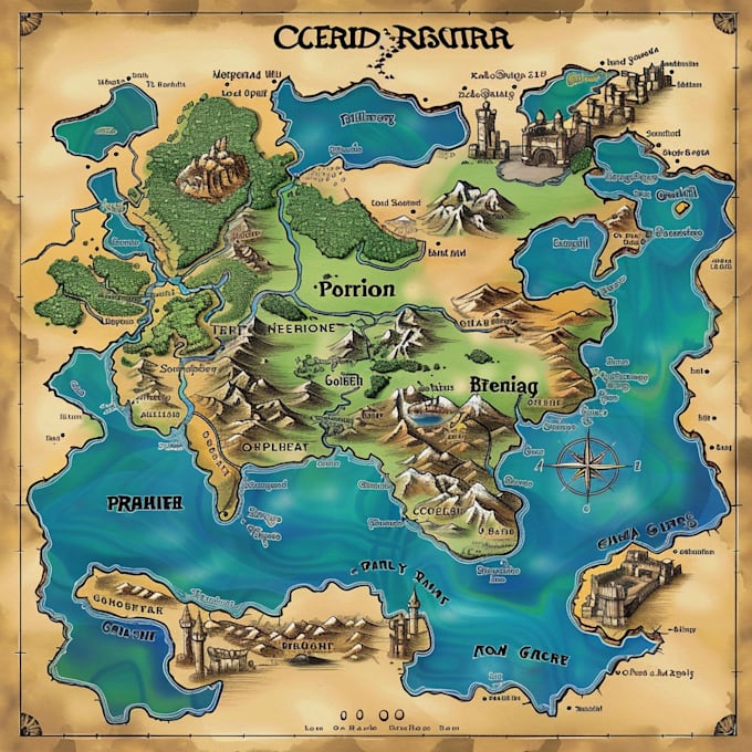 12 Best fantasy map designers for hire in May 2024