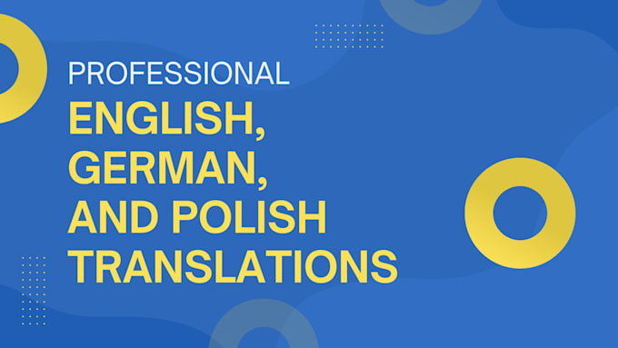 12 Best freelance german to polish translators for hire in June 2024