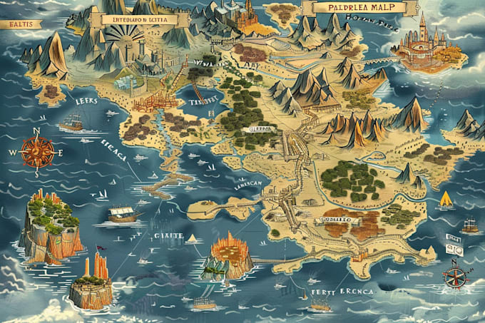 12 Best freelance fantasy map designers for hire in June 2024