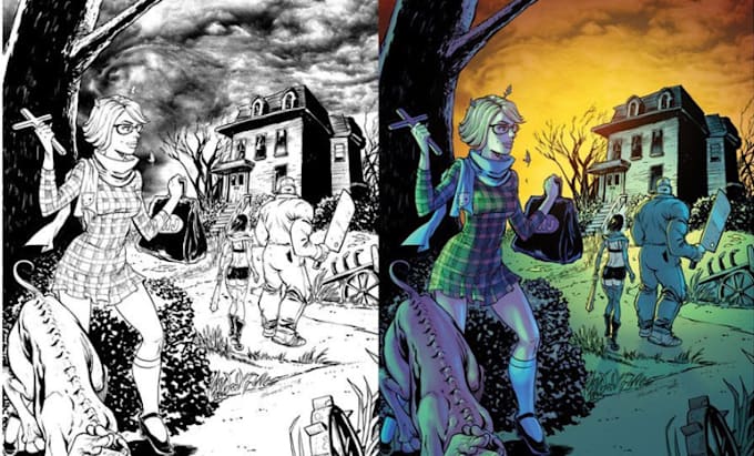 12 Best freelance graphic novel illustrators for hire in June 2024