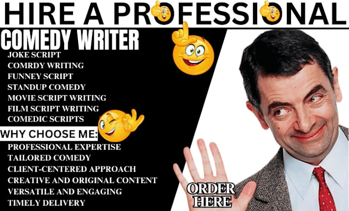 12 Best freelance comedy writers for hire in October 2024