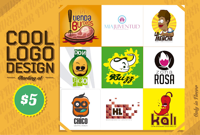 Design a cool logo for business or personal use by Chicogd