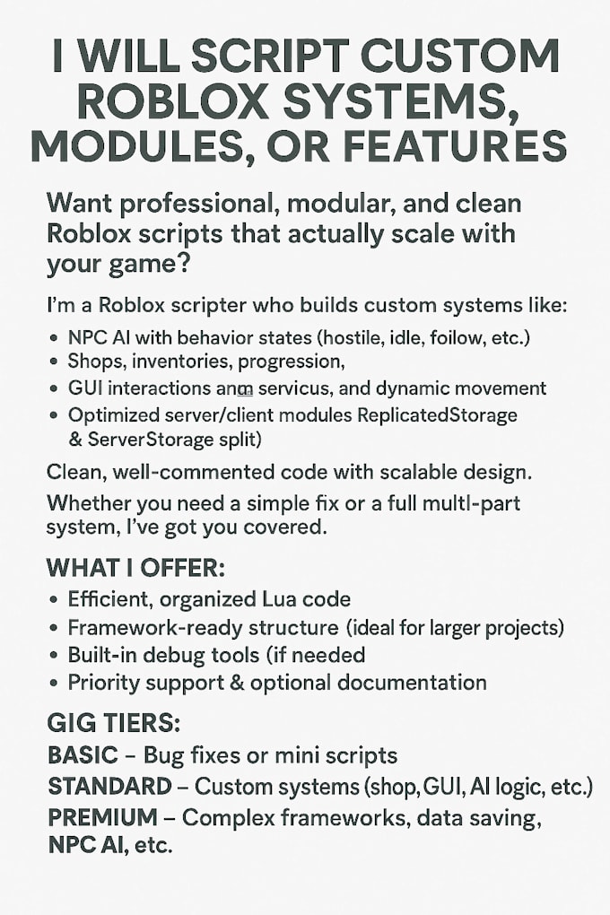 12 Best freelance roblox experts for hire in July 2025