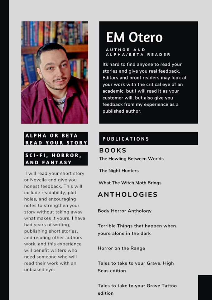 Eric M | Profile | Fiverr