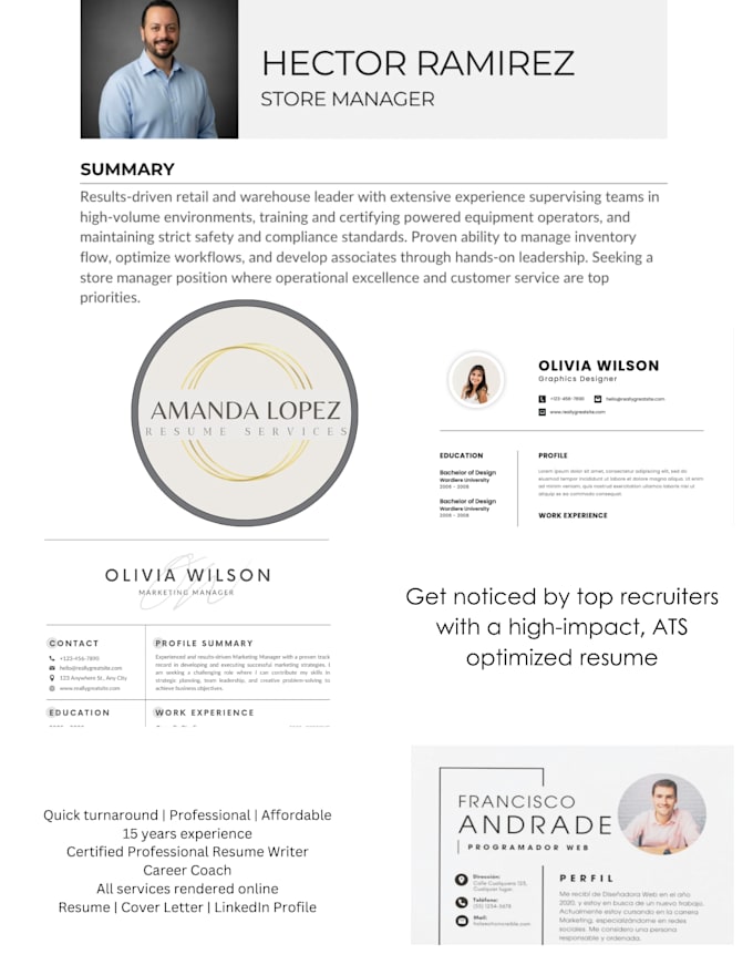 Amanda Lopez | Profile | Fiverr