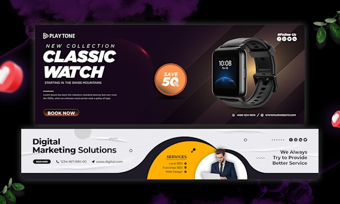 12 Best freelance twitter cover designers for hire in May 2025