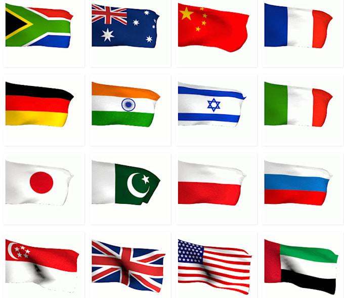 Create a flying flag animation for you by Kshatriya