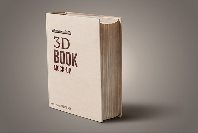 Create the most photorealistic 3d book cover on fiverr by Dizanjcentar