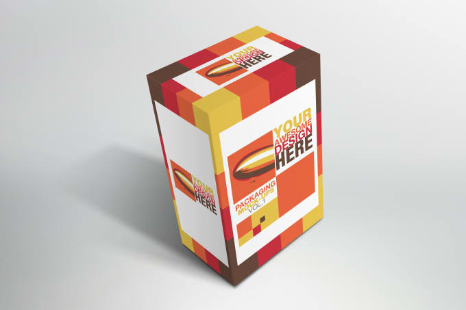 Design 3d product packaging mockup by Crea8ive