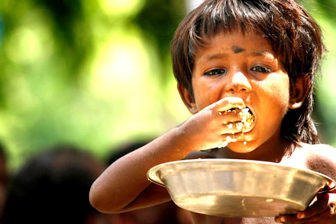feed 50 poor children with your help | Fiverr
