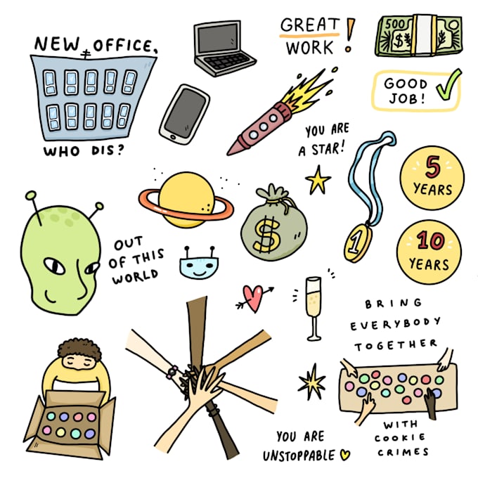 12 Best freelance doodle illustrators for hire in August 2024