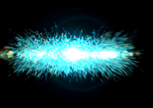 Create this stunning particle animation of your text or logo by Ink_blot