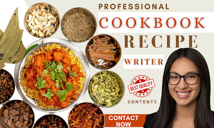 12 Best freelance cookbooks recipes writers for hire in May 2024