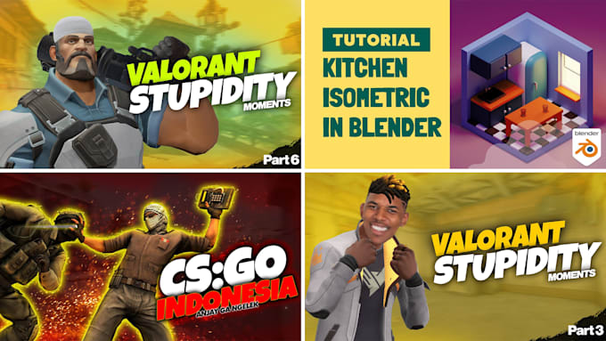 12 Best freelance streaming thumbnails designers for hire in July 2024
