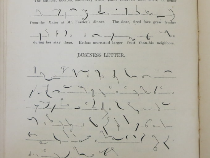 transcribe gregg shorthand notes into english