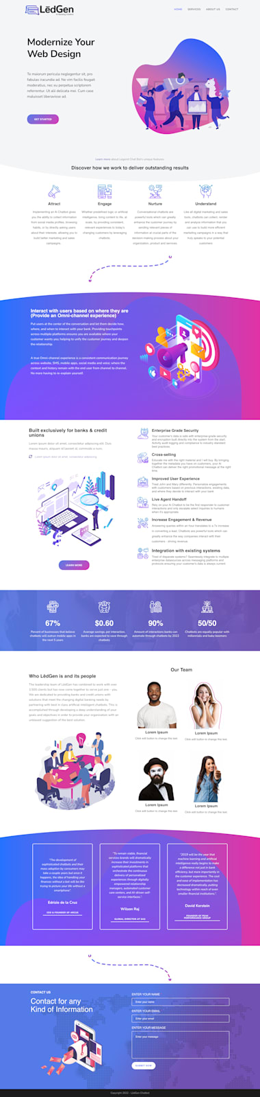 Design a beautiful email template for your marketing or newsletter ...
