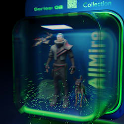 Create 3d vip badge, access pass, nft ticket, trading card by Allmiro ...