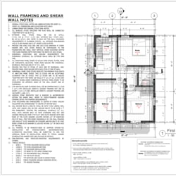 Draw architectural floor plan, elevations and sections by Jw_permit ...