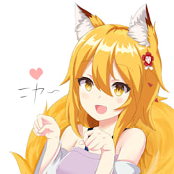 Draw cute anime fox girl for you by Yogaproject | Fiverr