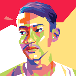 Make a beautiful art style wpap for your photo by Ahamwpap | Fiverr