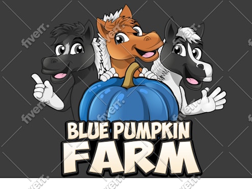 Mascot logo design and cartoon mascot character by Cartoonlogoteam