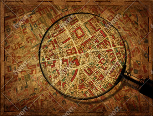 Create a hand drawn or digital map by Najlakay