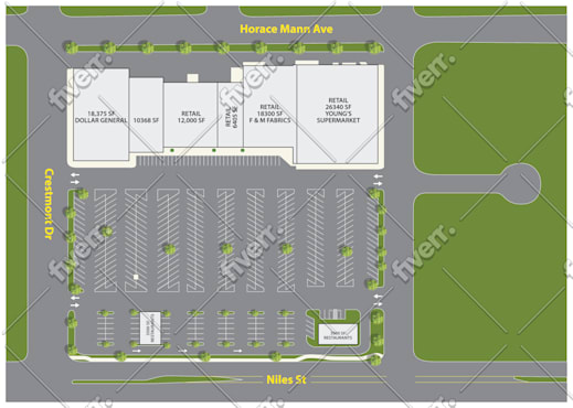 Do architectural site plan and layout drawings by Mashoodozr