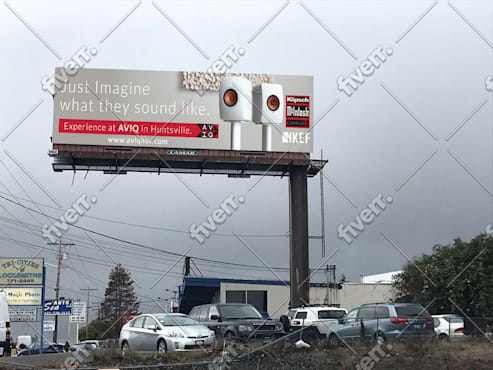 Design a billboard, yard sign, signage or signboard for your business ...