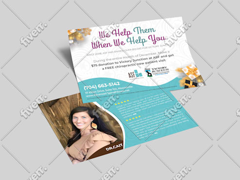 Design amazing postcard design by Azgraphics_01