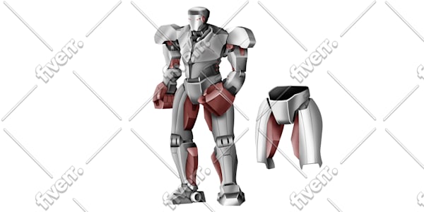 Draw high quality robot, mecha, spaceship concepts by Mechbrainconcep