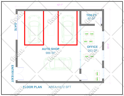 Design your architectural floor plan in auto cad and revit by Rumelislam