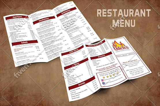 Design restaurant menu, food menu and digital menu by Shuvo110224