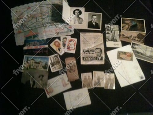 Send you a pack of vintage ephemera by Cdprops