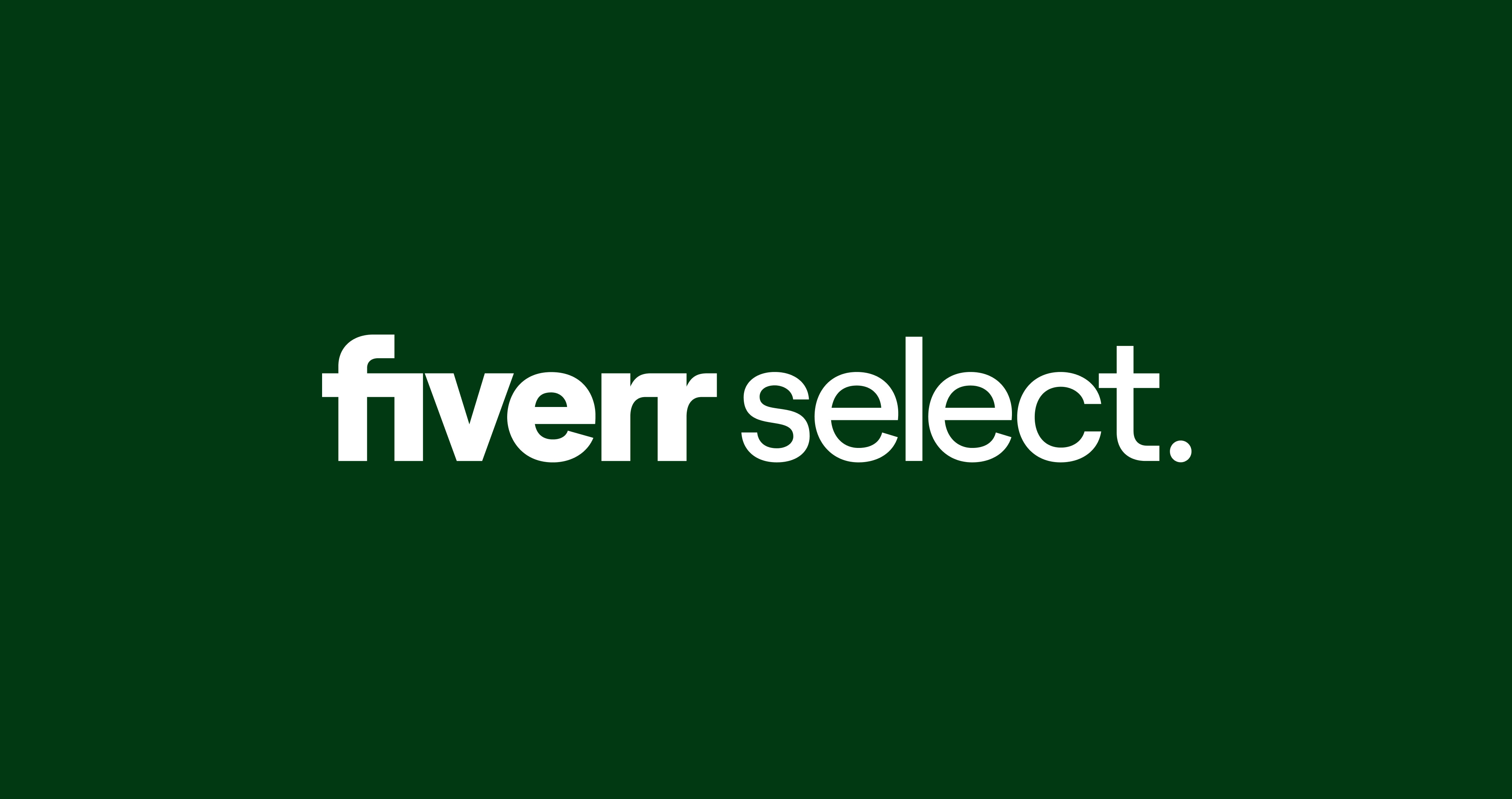 Fiverr Select - buyer loyalty program