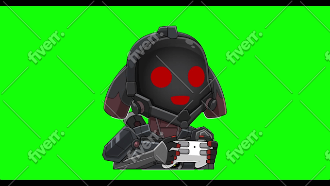 Draw custom png tuber sketch style or gif tuber animation for twitch ...