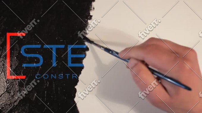 Paint your logo in this stop motion video template by Phalbo | Fiverr