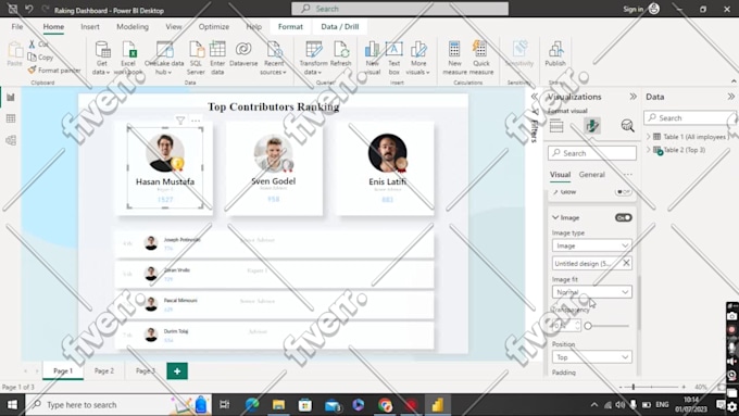 Create your professional dashboard on power bi tableau excel by ...