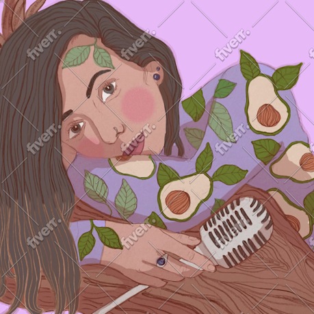 Illustrate an animated portrait gif for you by Patternbomber | Fiverr