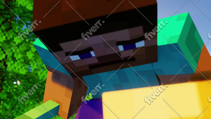 Create a professional custom minecraft 3d animation by Stookanimations ...