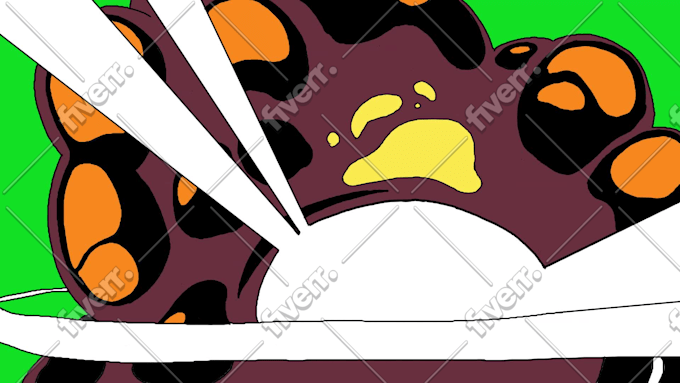 Create a frame by frame character animation by Alexnelsonart | Fiverr