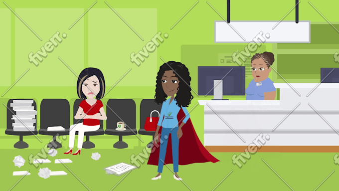 Make custom 2d animation story and cartoon storytelling animation video ...